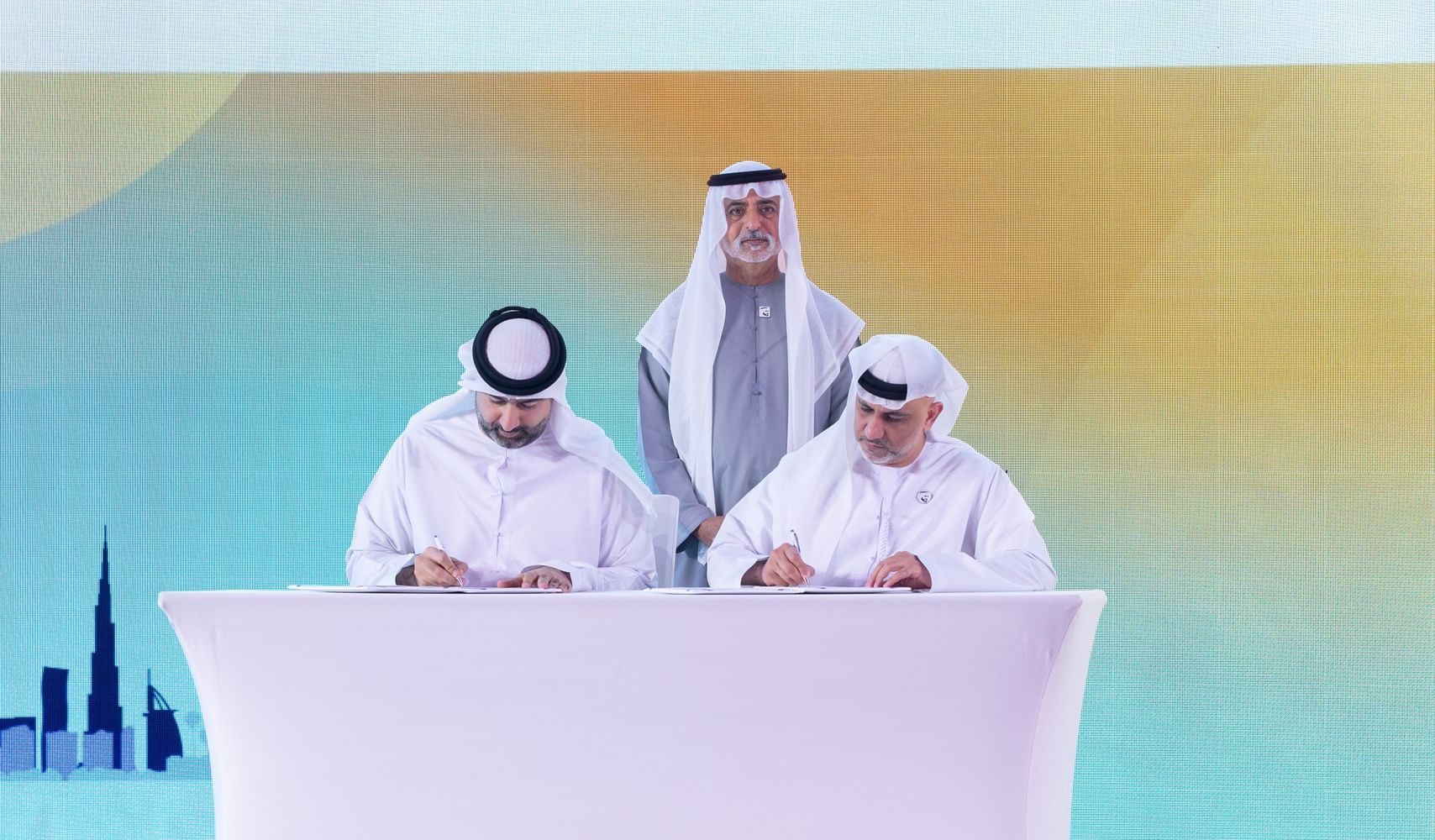 Nahyan bin Mubarak witnesses MoU signing between Sandooq Al Watan ...